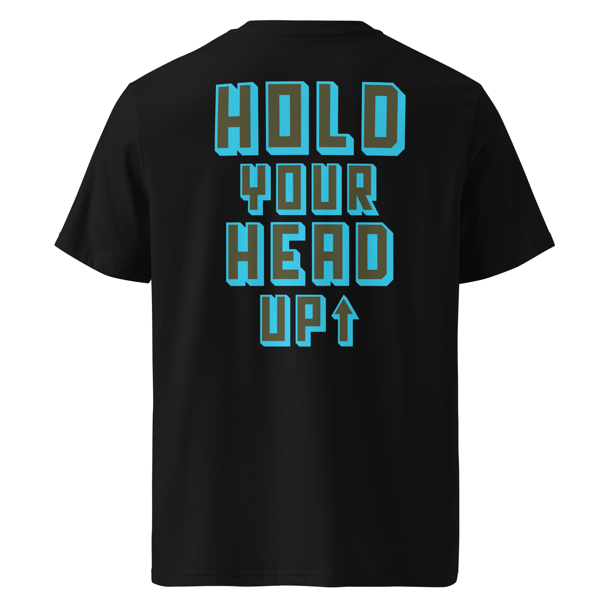 DPD PUREBRED Head UP organic ribbed neck t-shirt – Dog Pound Designs-DPD
