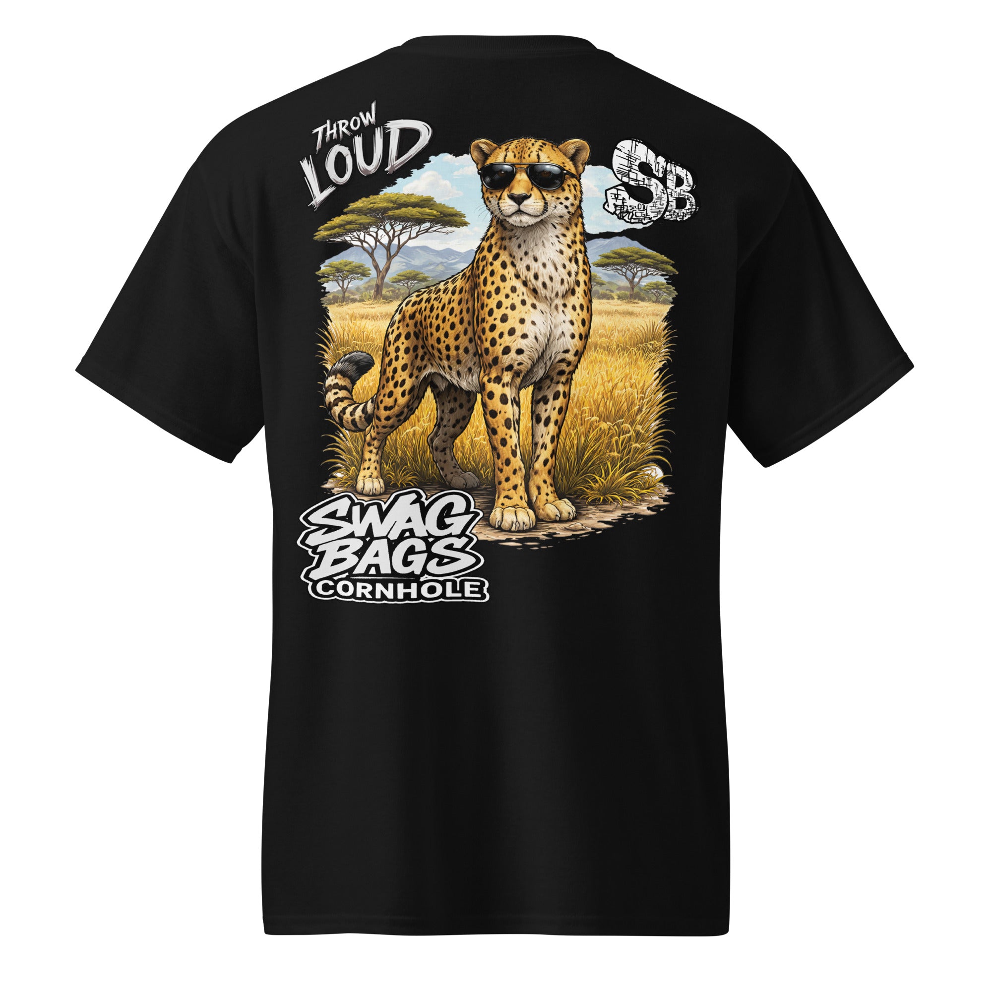 DPD EXCLUSIVE-SWAG BAGS Cheetah Swag DryBlend® T-Shirt – Dog Pound ...