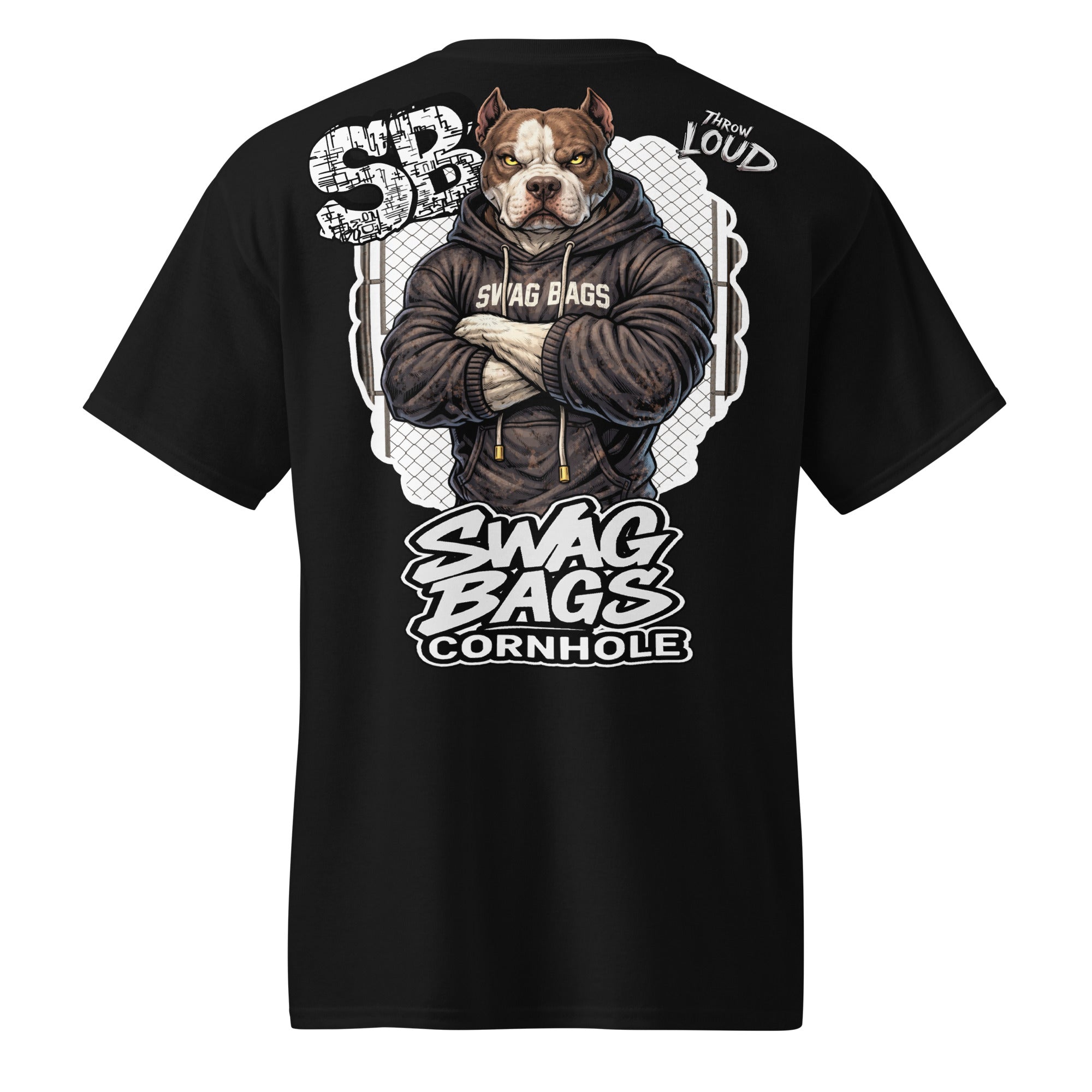 DPD EXCLUSIVE-SWAG BAGS Pitbull Swag DryBlend® T-Shirt – Dog Pound ...